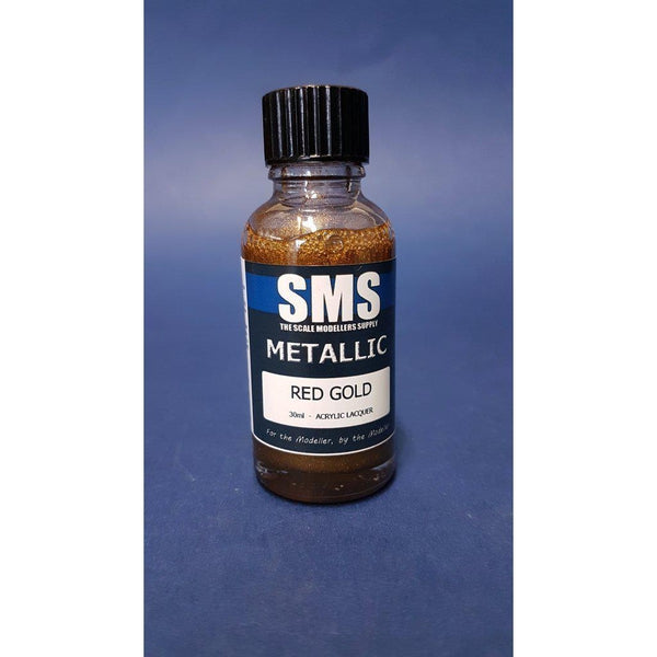 SMS Metallic Acrylic Lacquer Series Red Gold – Mecha Express Australia